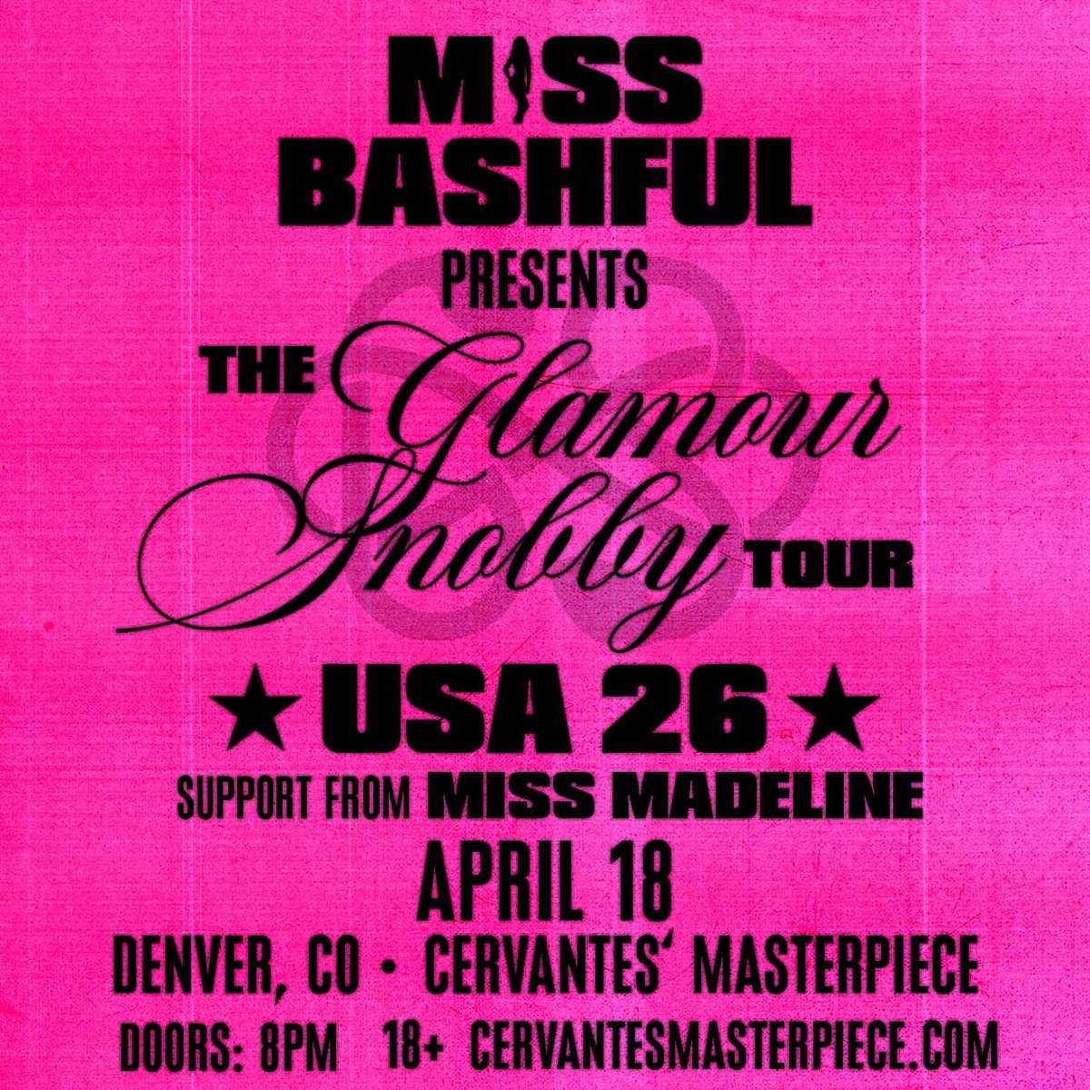 Miss Bashful w/ Miss Madeline | Cervantes Masterpiece Ballroom