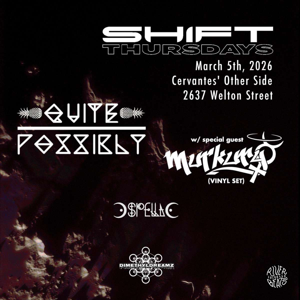 SHIFT Ft. Quite Possibly w/ Special Guest Murkury (Vinyl Set), Spella ...